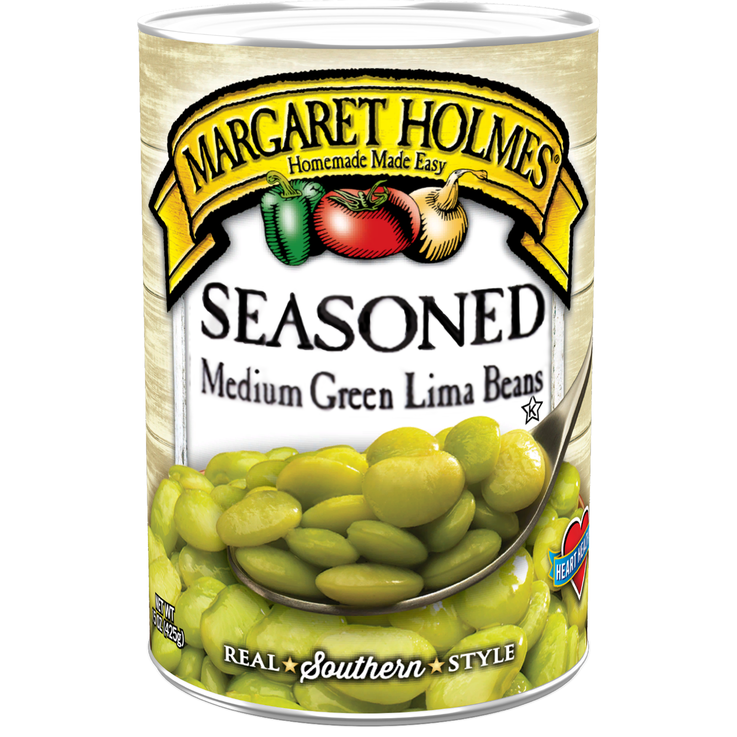 Seasoned Medium Green Lima Beans - Margaret Holmes
